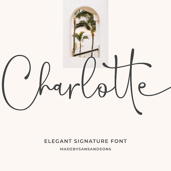 Cursive Font - Etsy