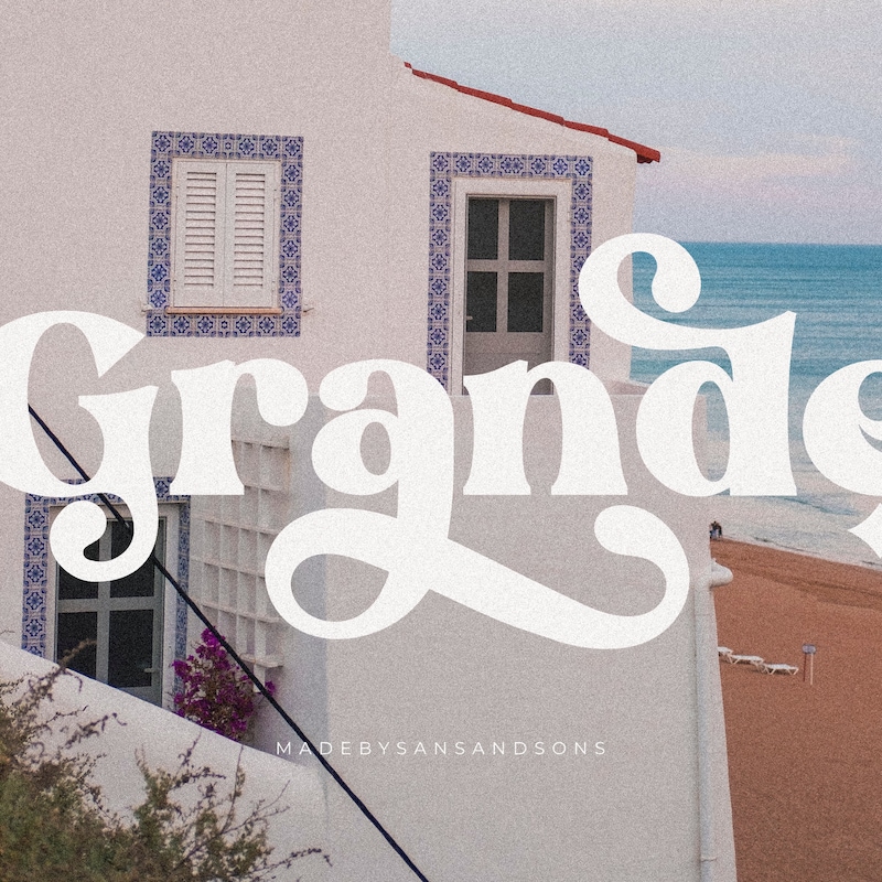 Serif Logo - Etsy