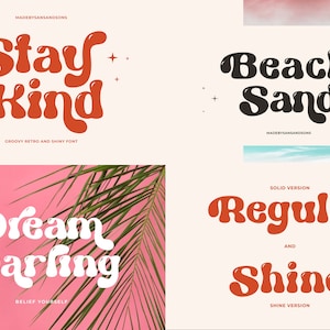 Modern Font Bundle 4 - Procreate Fonts, Cricut Fonts, Canva Fonts ...