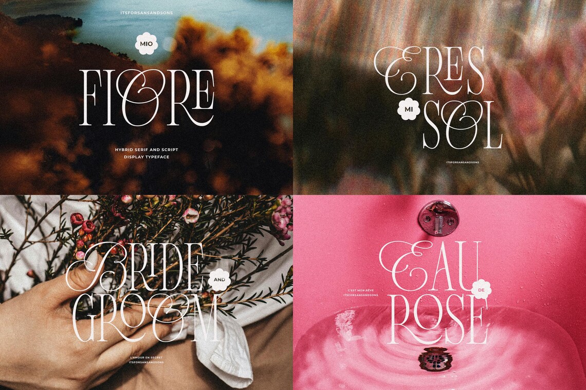 Modern Font Collection: 10 Elegant Typefaces (commercial License) - Etsy