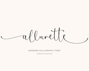 Lamiles Rosa - Calligraphy Font, Wedding Font, Modern Font, Script Font ...