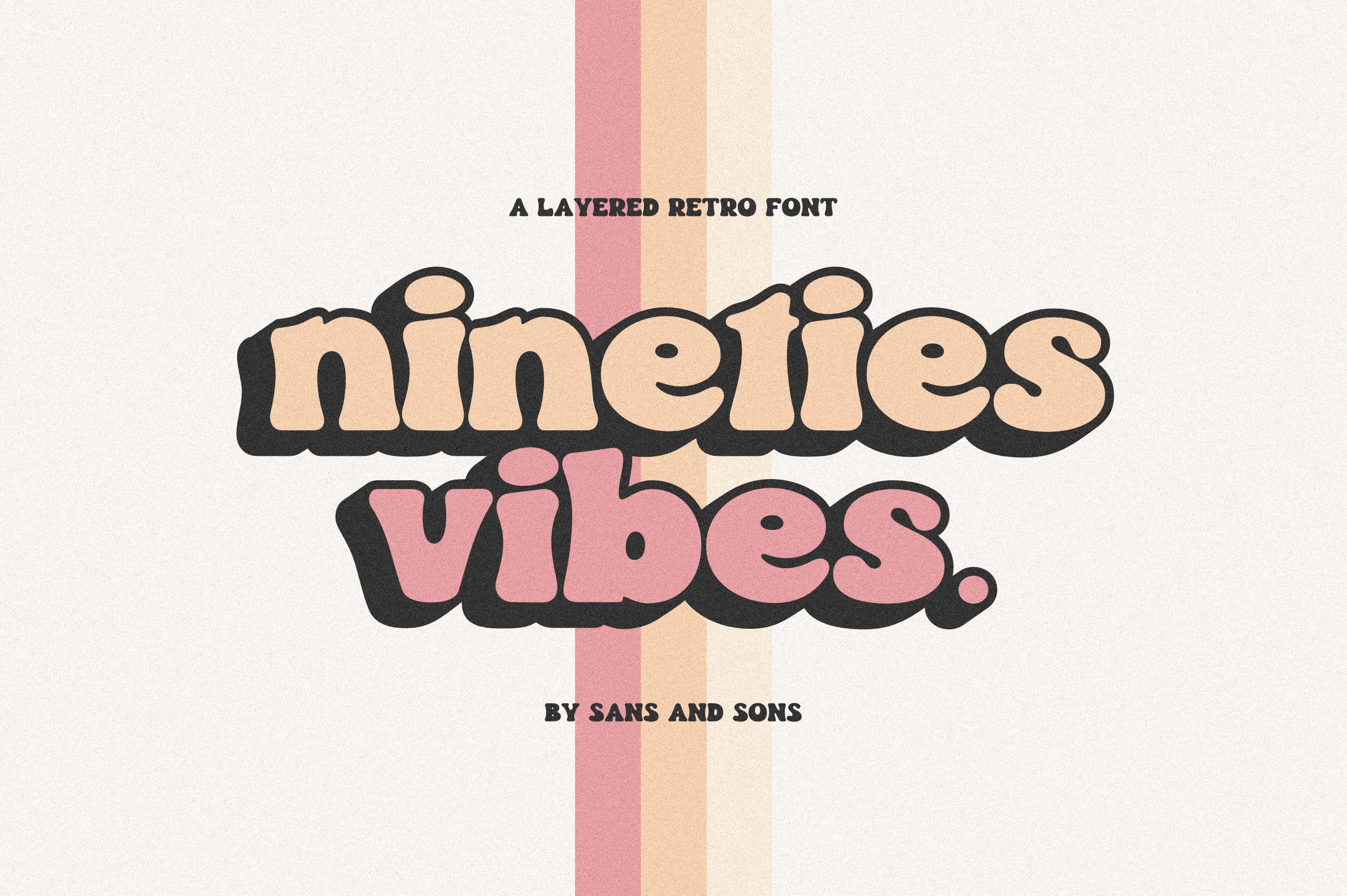 Nineties Vibes Retro Font Boho Font Wedding Font Logo - Etsy