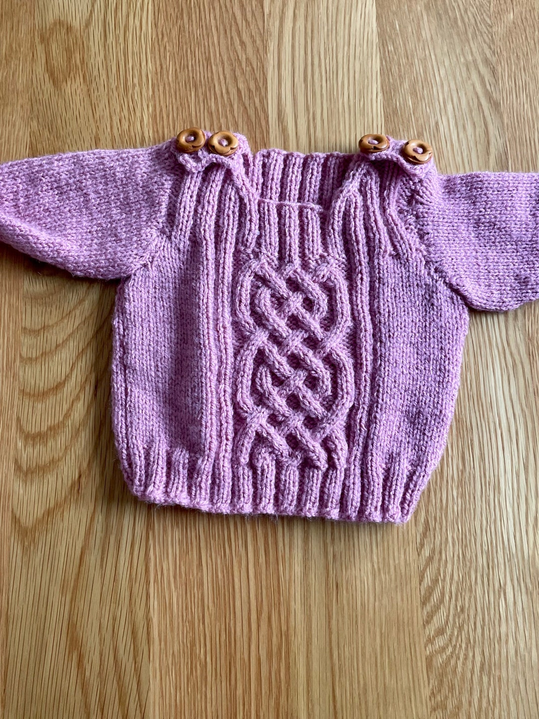 Baby Aran Style Jumper - Etsy