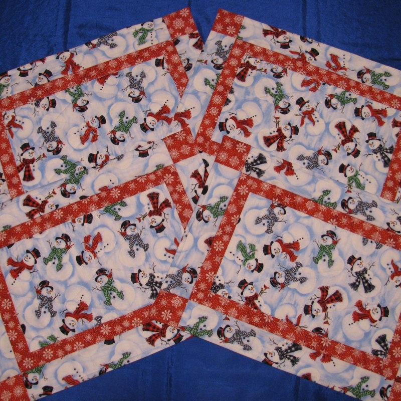 Winter Placemats - Etsy