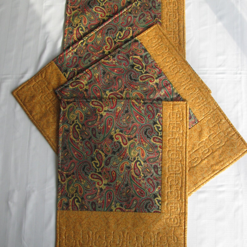 Gold Placemats - Etsy