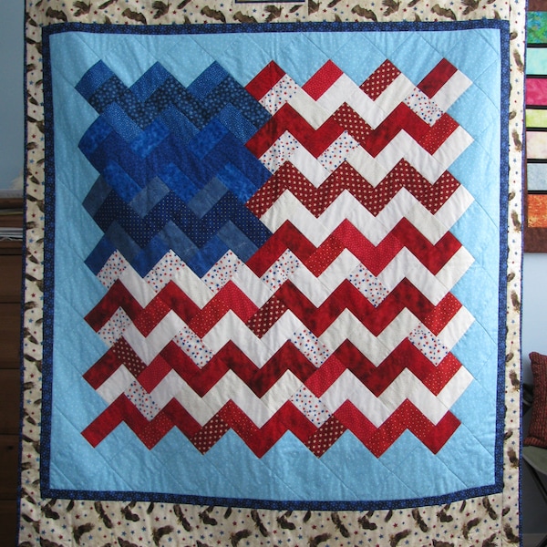 Flag Quilt - Etsy