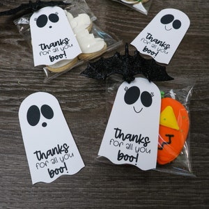 Thanks for All You Boo Tags | Halloween Activity | Halloween Printable ...