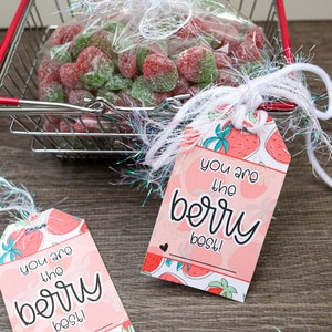 Berry Best Teacher | Teacher Appreciation Printable Tags | Teacher ...