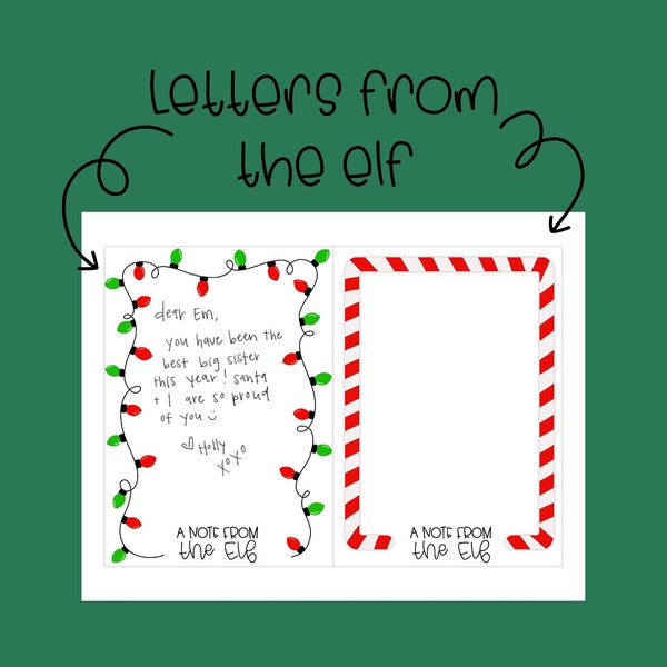 Notes From Elf - Etsy