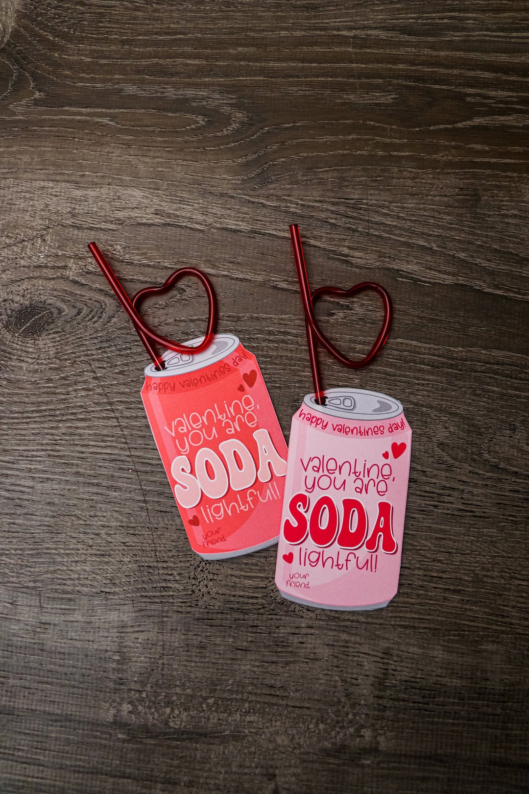 Soda-lightful Valentine’s Cards | Soda Theme Valentine | Valentines Day ...