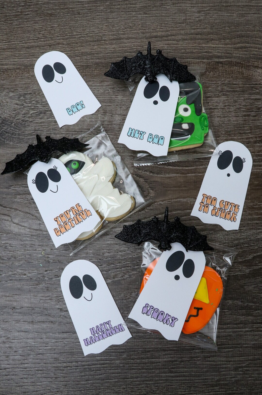 Ghost Gift Tags- Blue/orange/purple | Halloween Activity | Halloween ...