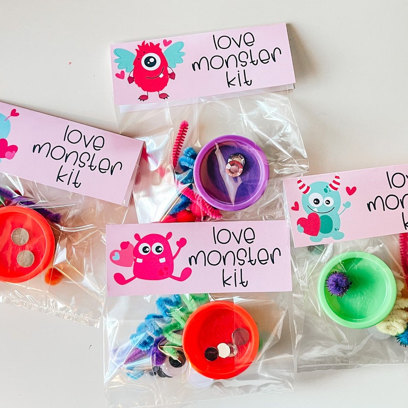 Monster Valentines - Etsy