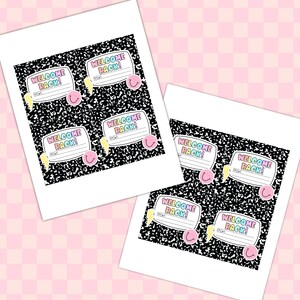 Welcome Back Tags- Back to School | Back to School Printable - Etsy