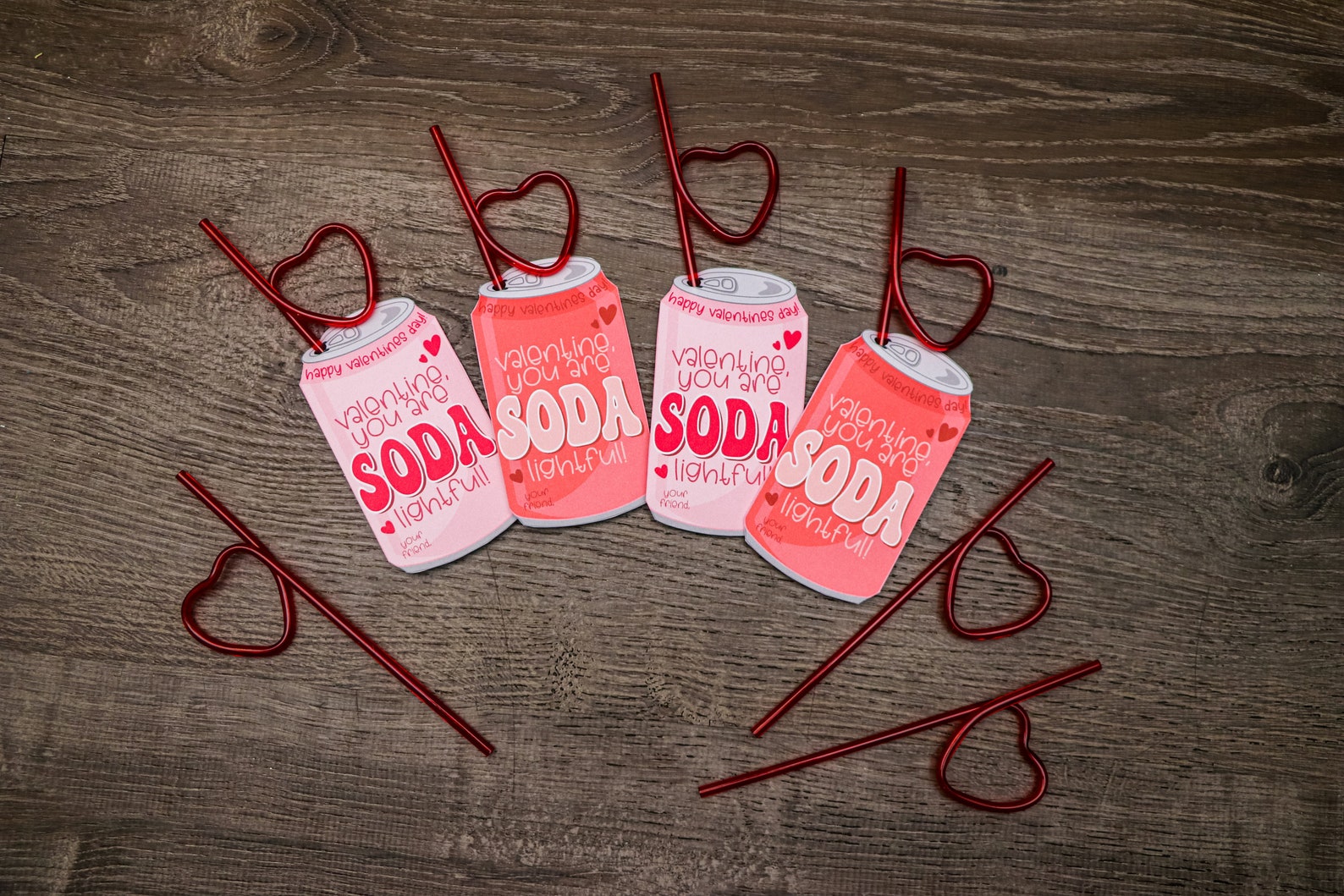 Soda-lightful Valentine’s Cards | Soda Theme Valentine | Valentines Day ...