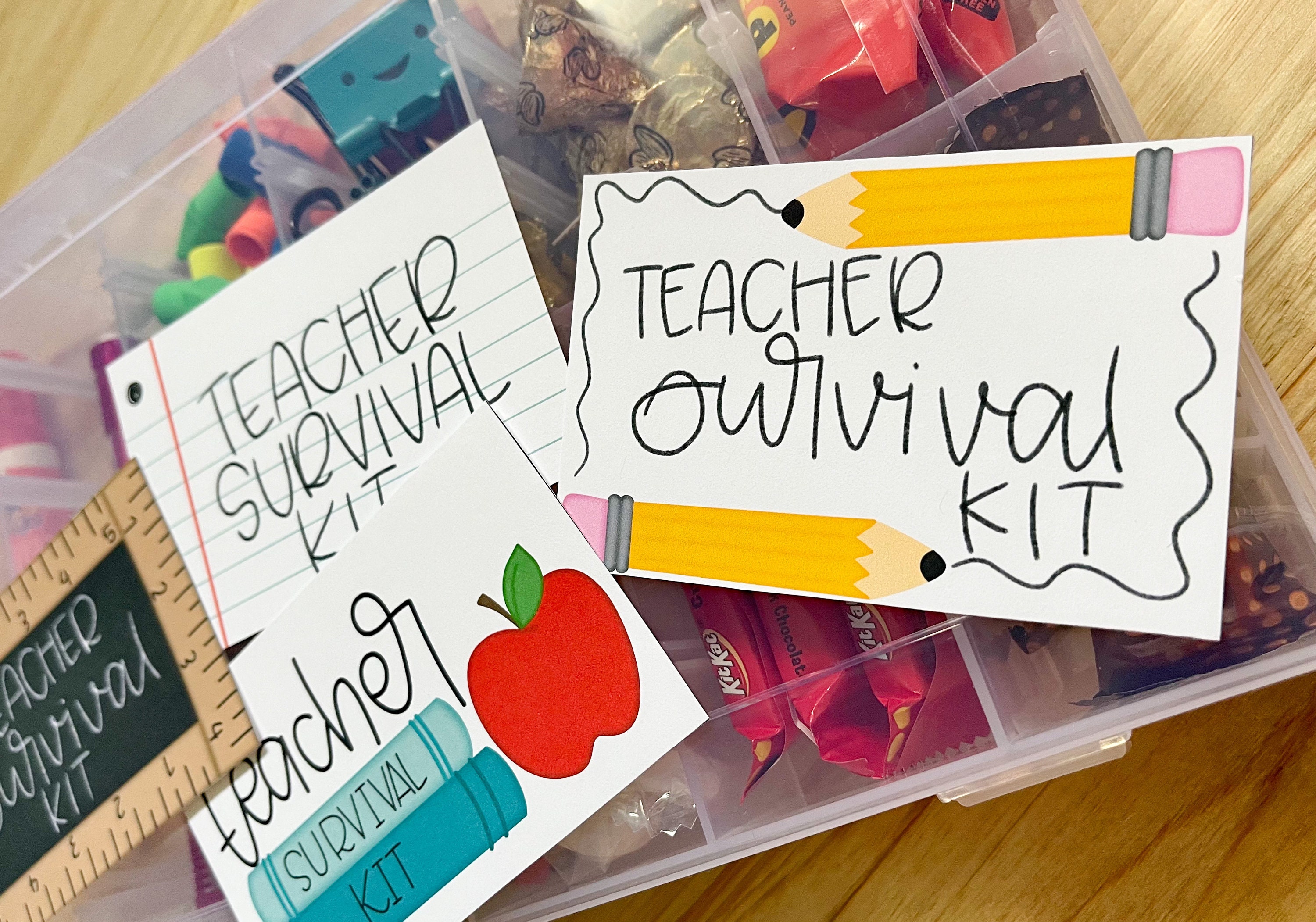 Teacher Survival Kit- Back to School | Back to School Printable - Etsy