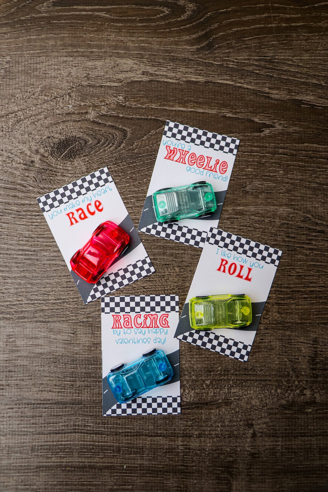 Cars Valentine’s Cards | Car Theme Valentine | Valentines Day ...