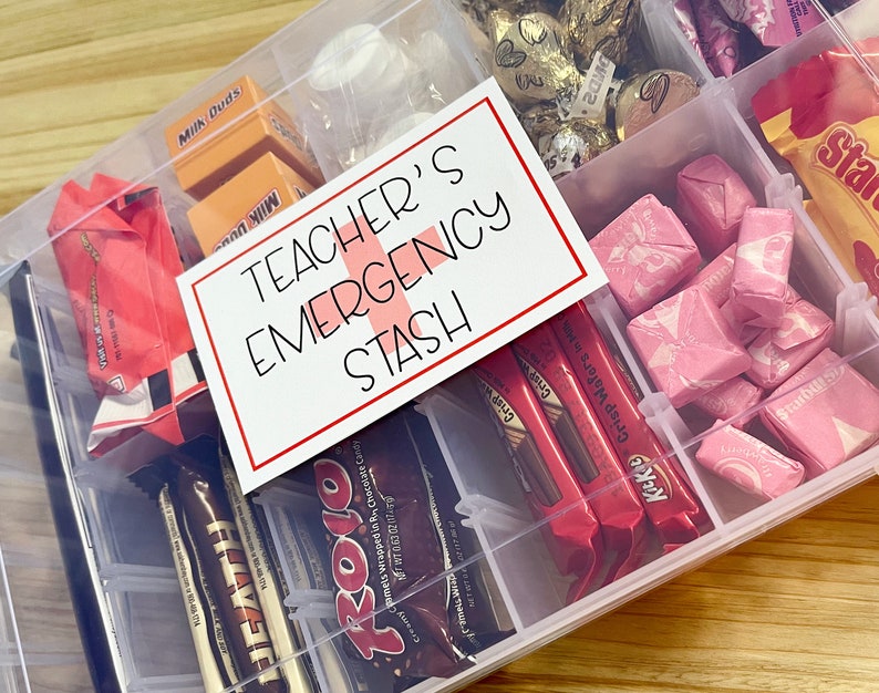 Teacher Emergency Stash- Back to School | Back to School Printable - Etsy