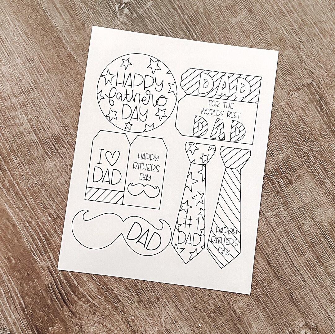 Father's Day Printable Gift Tags | Fathers Day Card | Printable ...