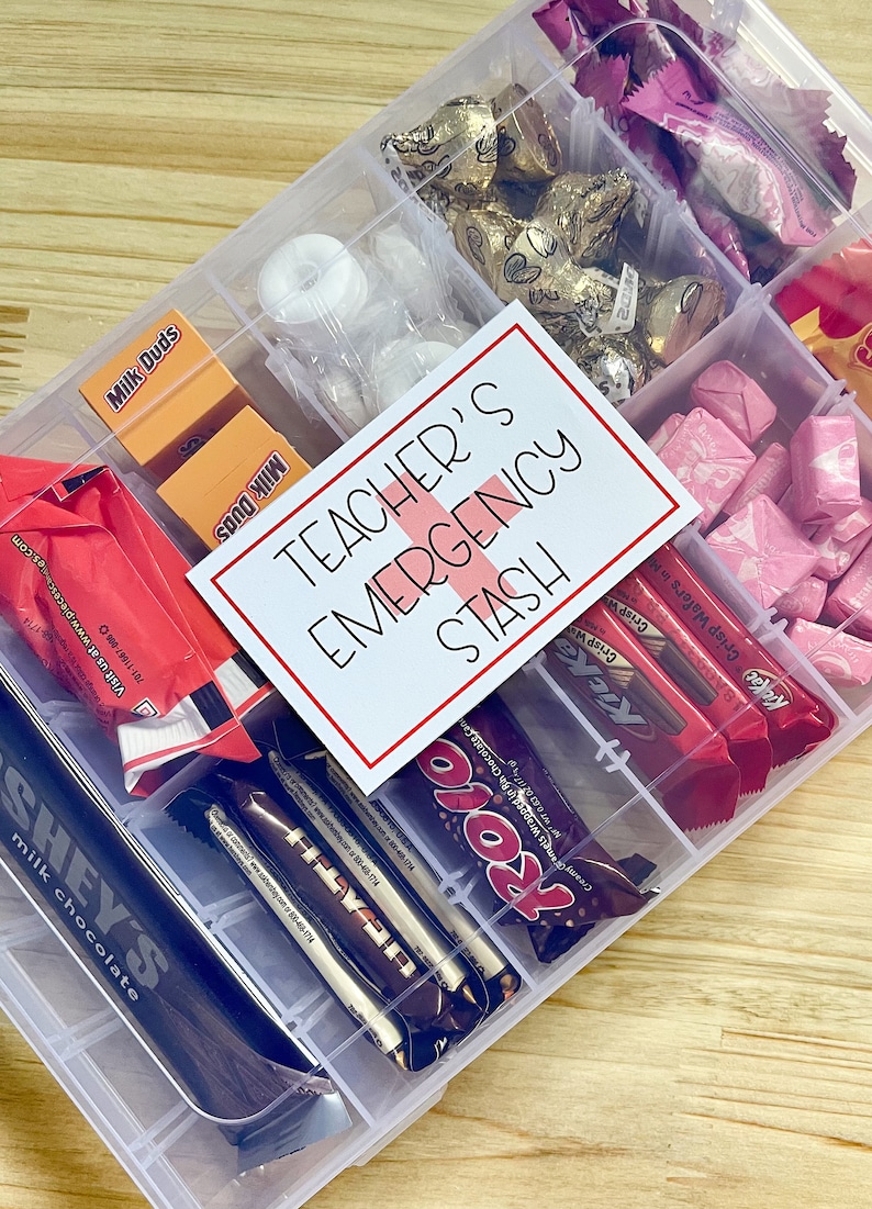 Teacher Emergency Stash- Back to School | Back to School Printable - Etsy