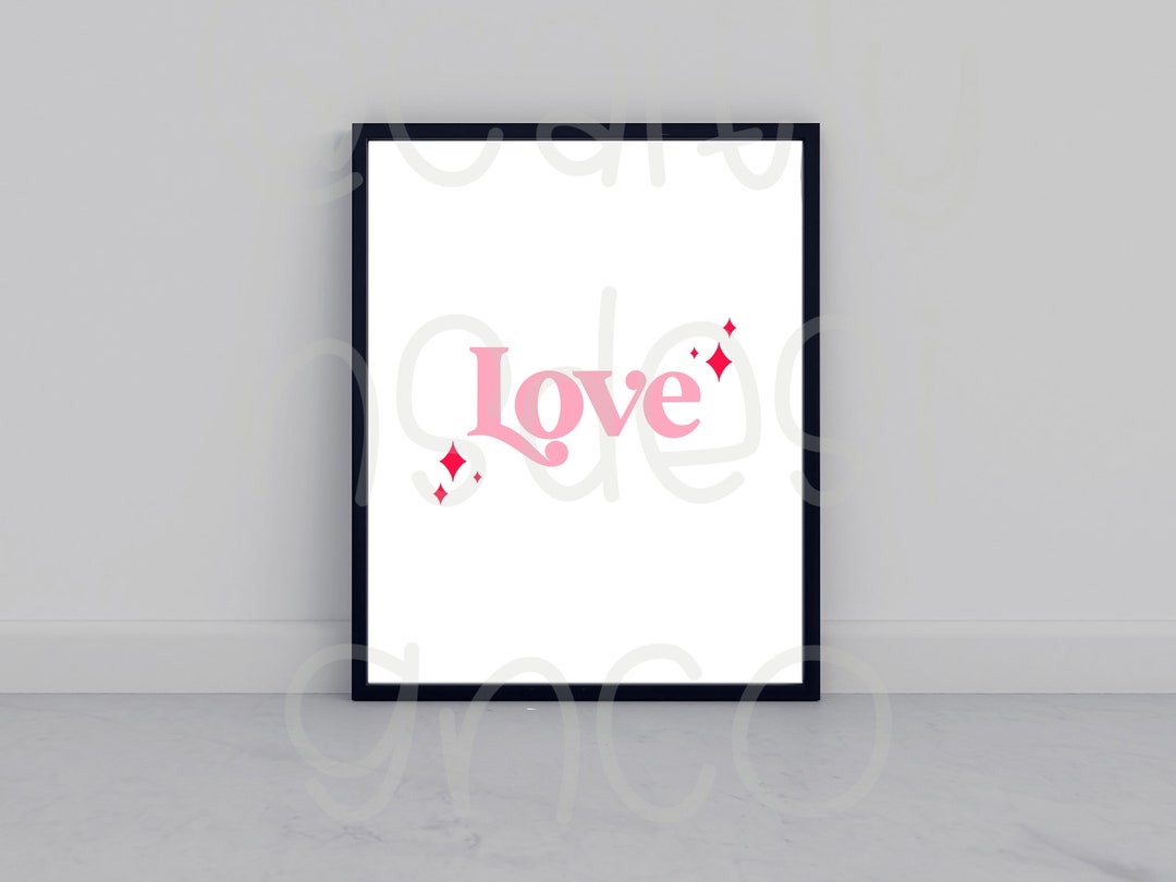 Love Printable - Etsy