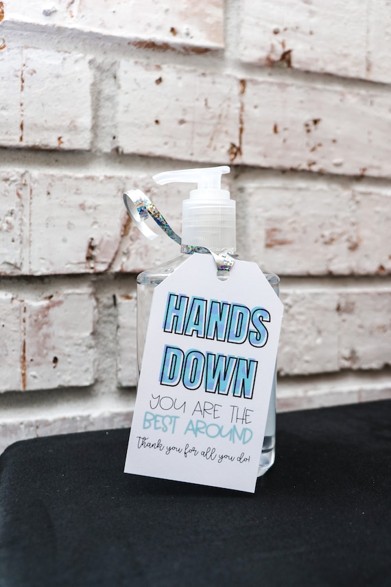 Hands Down You're the Best Around Teacher Appreciation | Etsy