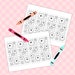 Checkered Smiley Bookmarks | DIY | Coloring Page | Back to School ...