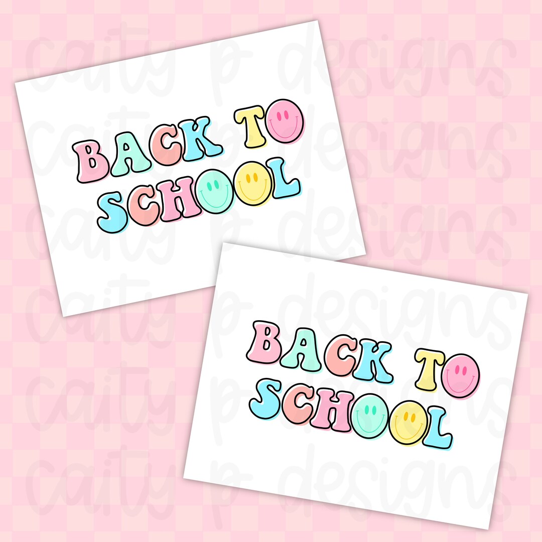 Back to School Sign- First Day Pics, Back to School, Photo Op | Back to ...