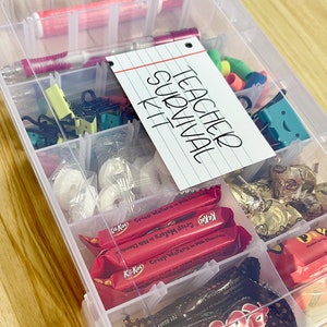 Teacher Survival Kit- Back to School | Back to School Printable - Etsy