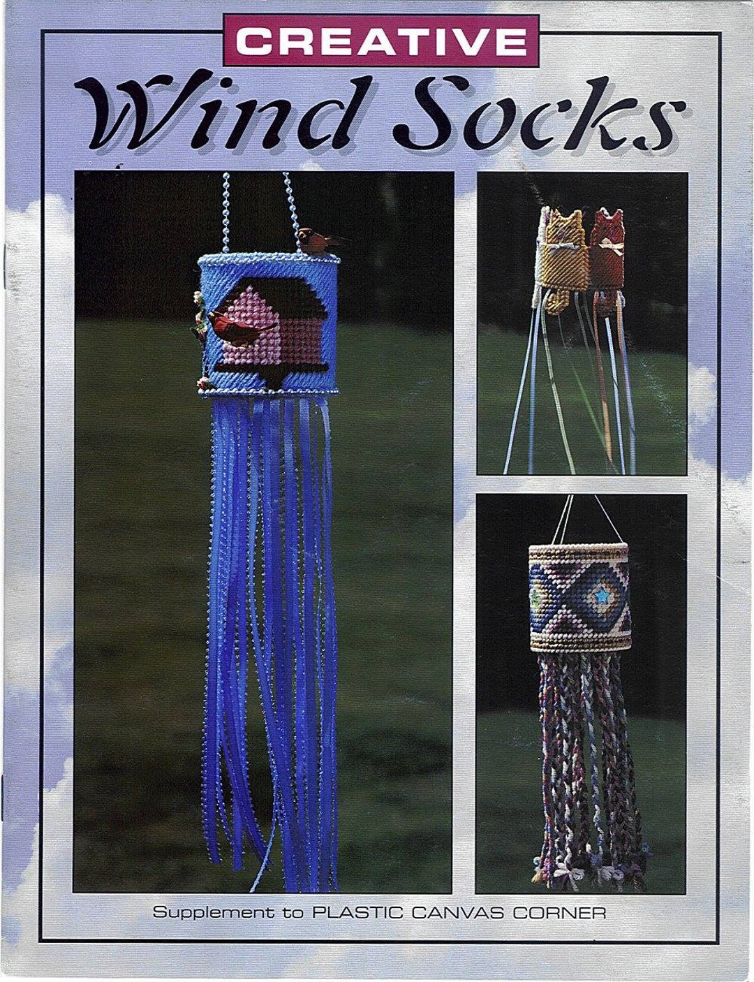 Plastic Canvas Digital PDF Pattern Creative Windsocks Holidays - Etsy