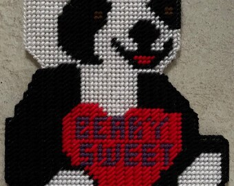 Little Panda Bear Basket-plastic Canvas Pattern-pdf Download - Etsy