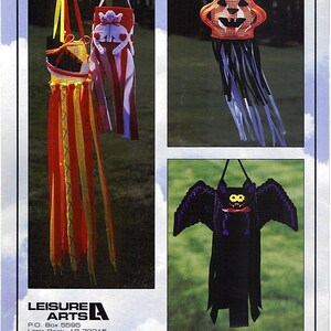 Plastic Canvas Digital PDF Pattern Creative Windsocks Holidays - Etsy