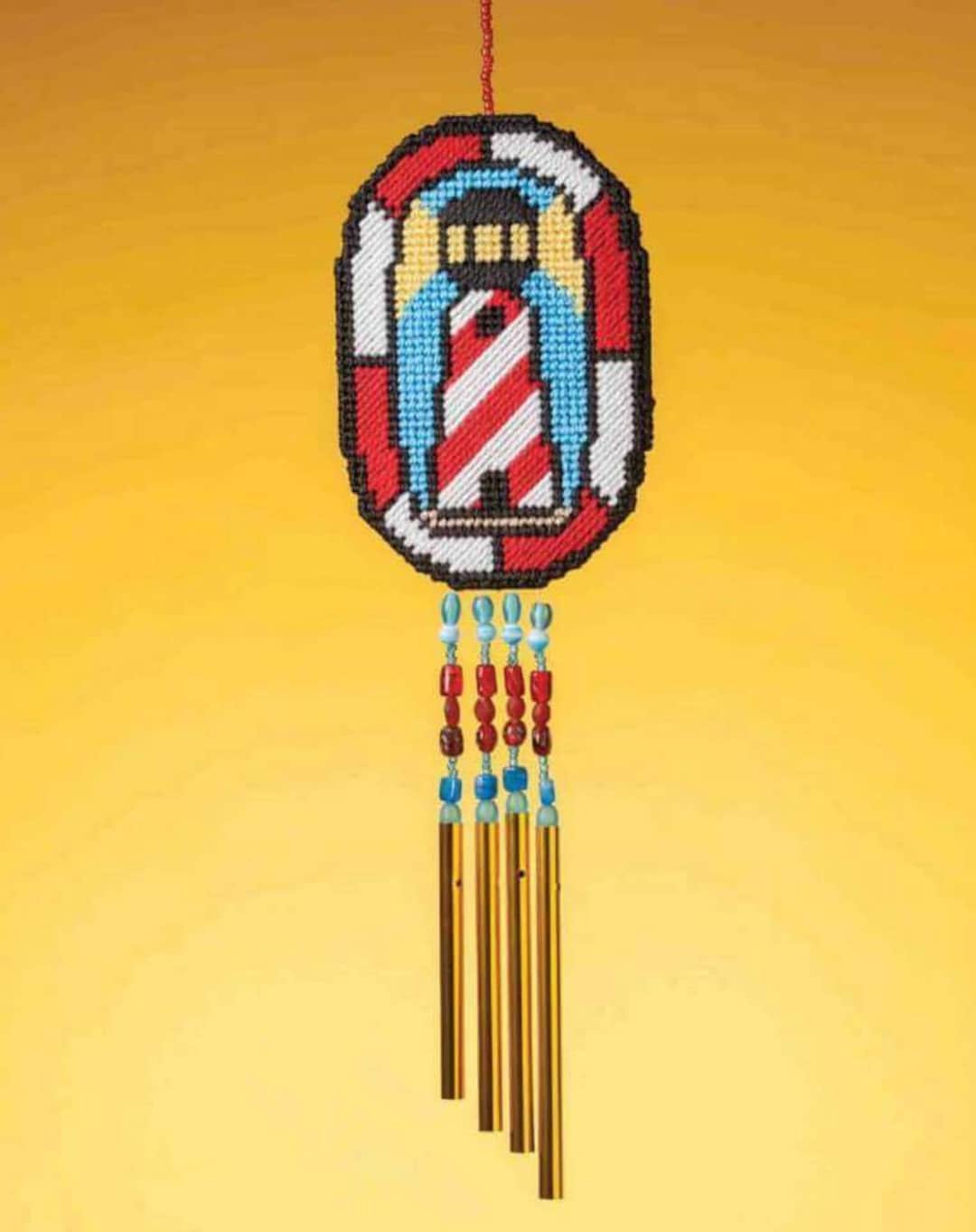 Let's Make Some Wind Chimes in Plastic Canvas Patterns • Craftdrawer