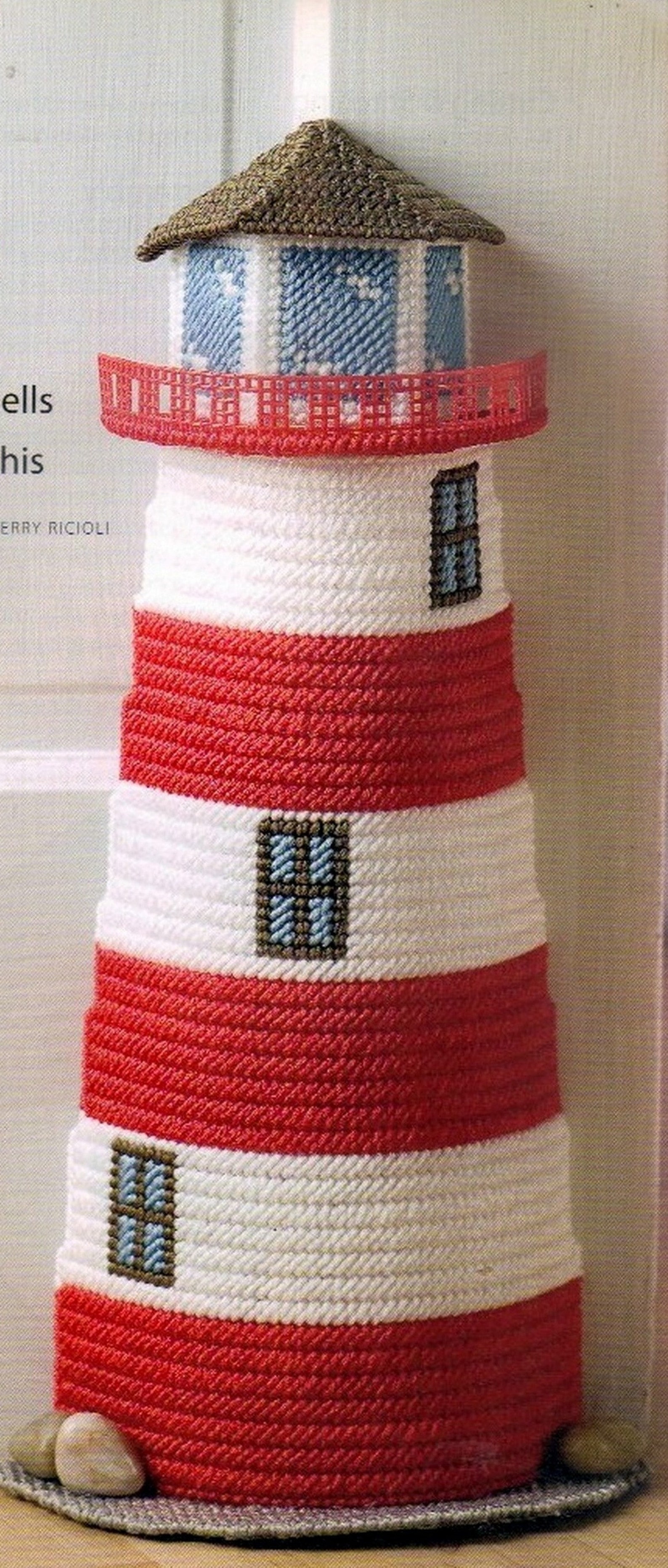 Plastic Canvas Digital PDF Pattern Nautical Doorstop - Etsy