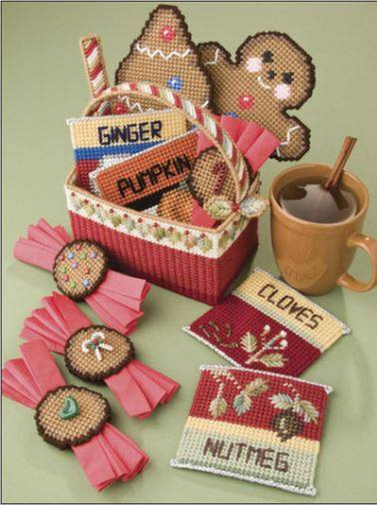 Plastic Canvas Digital PDF Pattern Christmas Gift Basket - Etsy