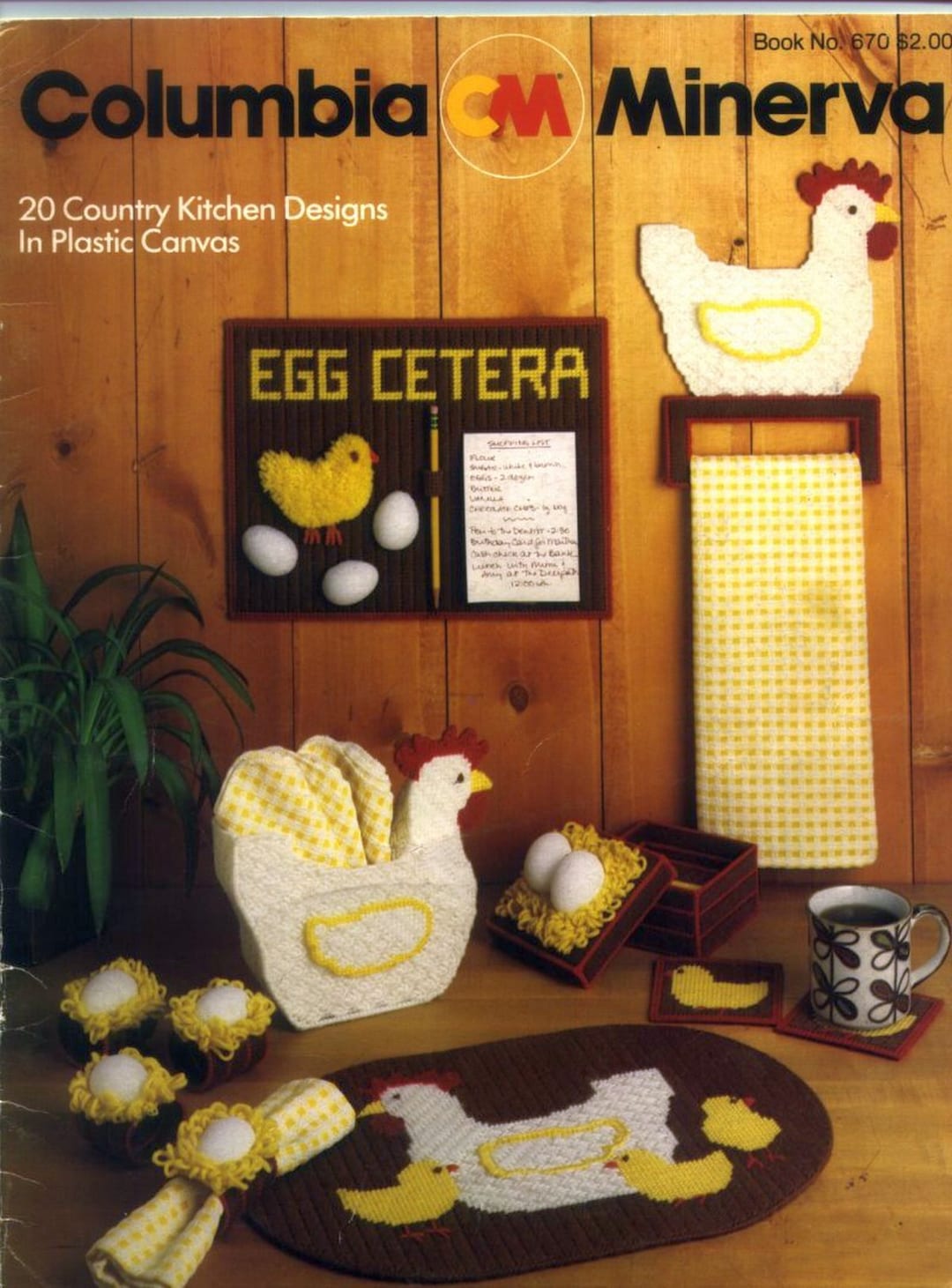 Plastic Canvas Digital PDF Pattern Country Kitchen Designs - Etsy Canada