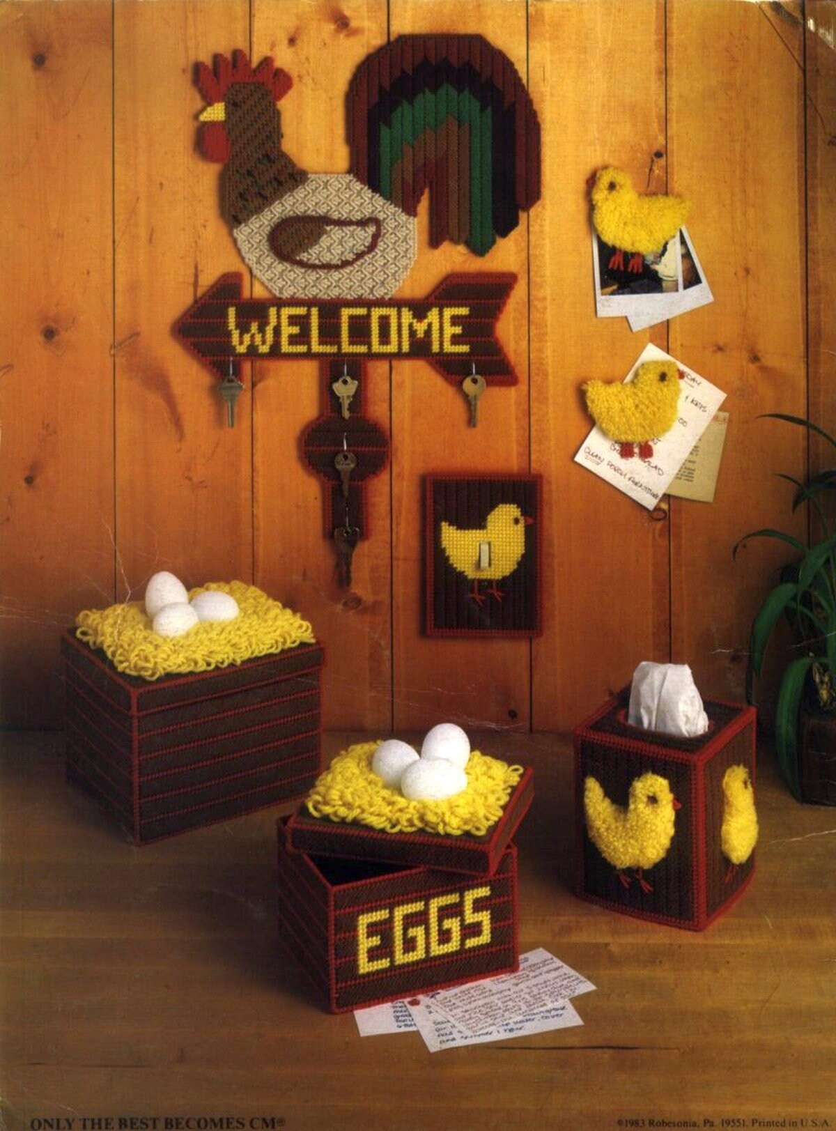 Plastic Canvas Digital PDF Pattern Country Kitchen Designs - Etsy