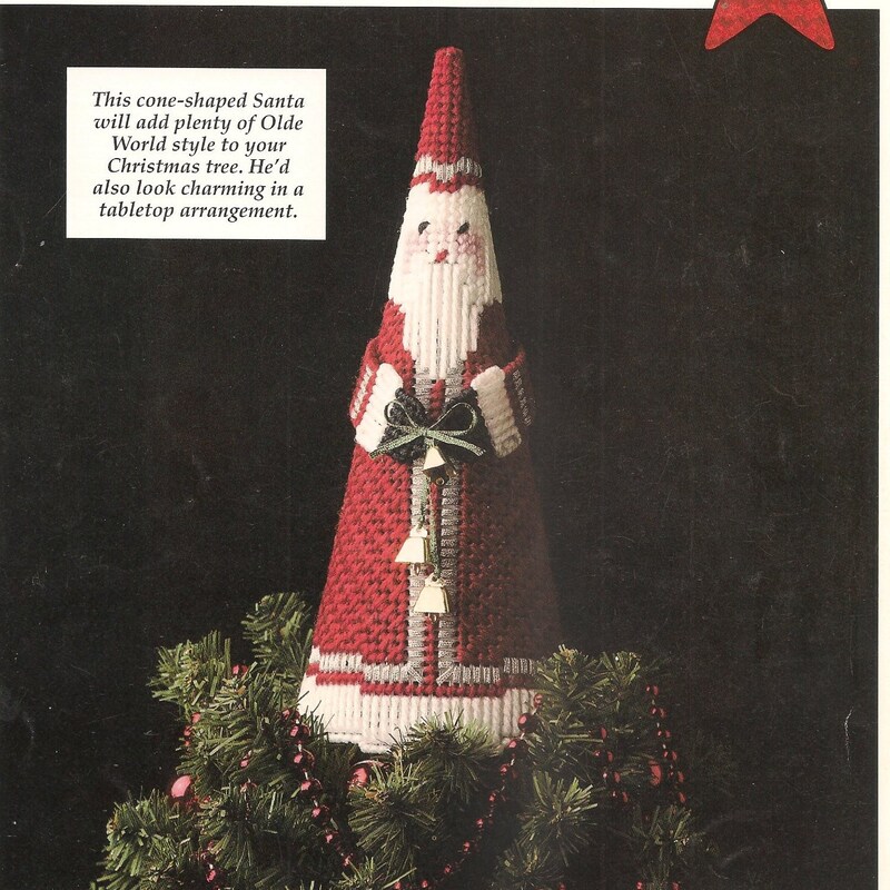 Santa Tree Topper - Etsy