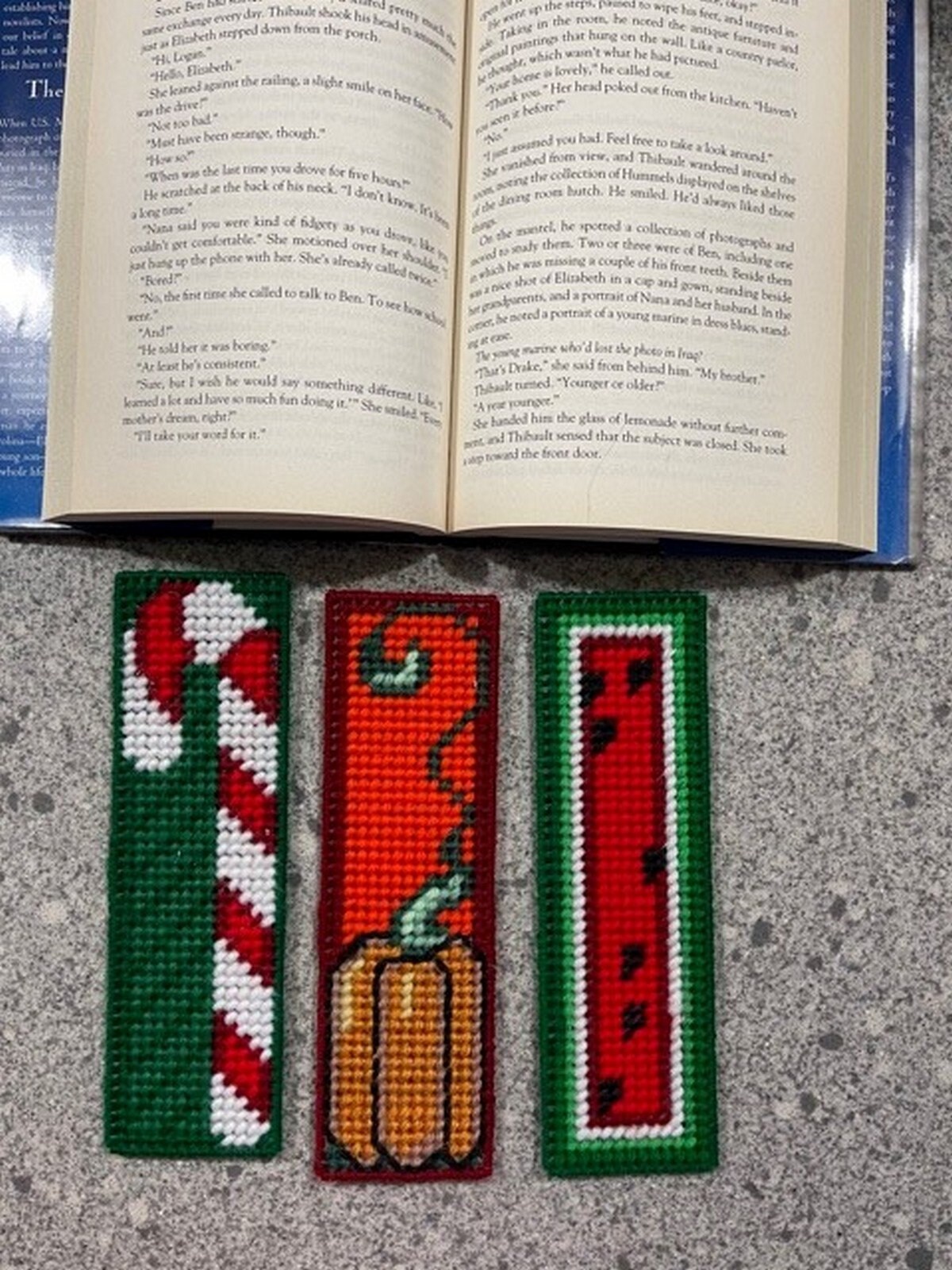 Handmade Plastic Canvas Bookmarks - Etsy