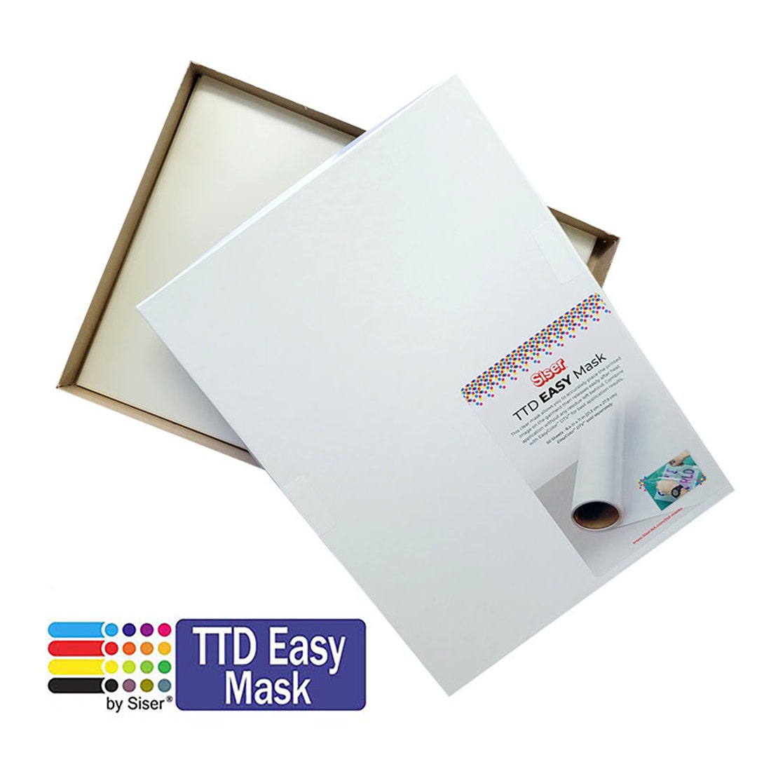 Siser TTD Easy Mask 8.4x11 Sheet: the Ultimate Time-saving Tool for ...
