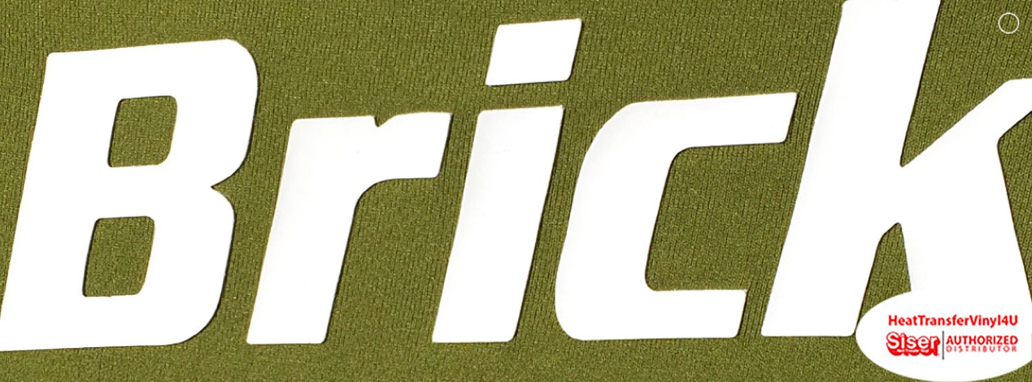 Siser Brick 600 Fluorescent 20 Roll Colors HTV iron - Etsy