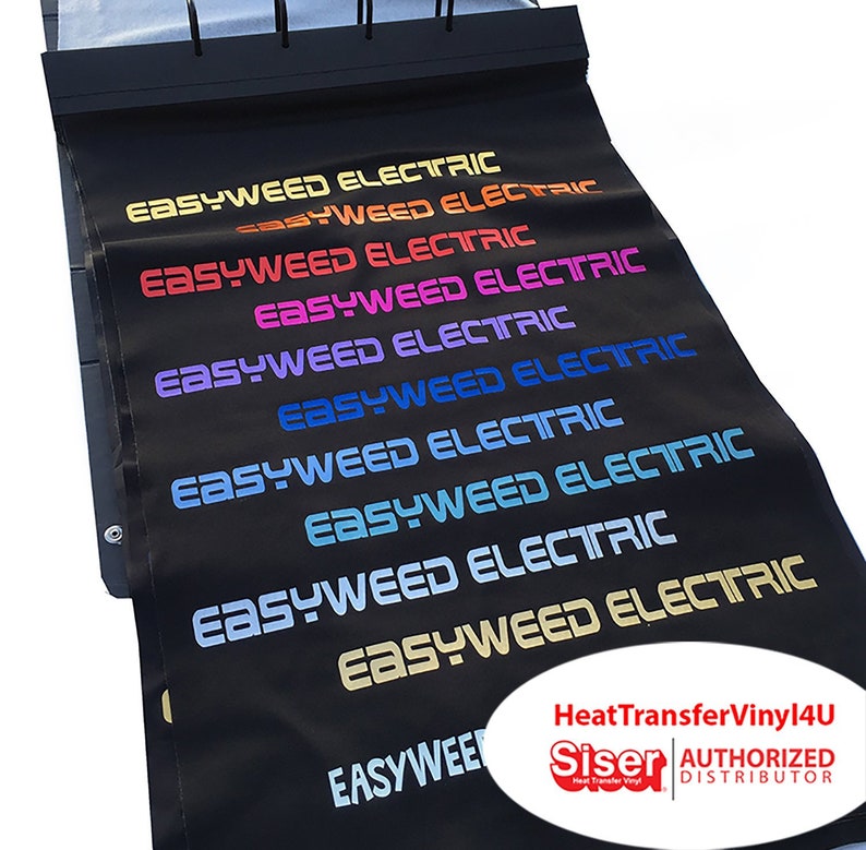 Siser Easyweed Electric Iron on Heat Transfer Vinyl | Etsy