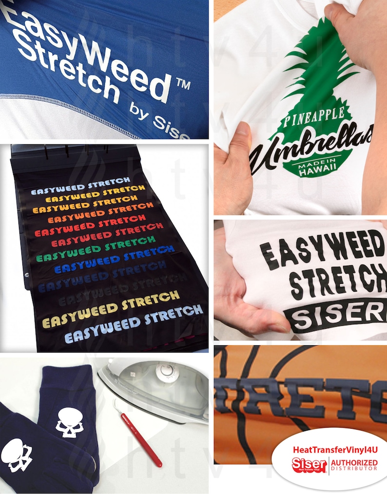 Siser Easyweed Stretch Iron on Heat Transfer Vinyl 15 X - Etsy Siser Easyweed Stretch Iron on Heat Transfer Vinyl 15 X - Etsy
