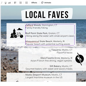 Printable Template: Travel Guide, Best Local Activities, Food, Shopping ...