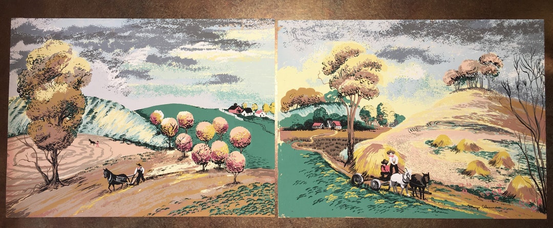 Margo Alexander Silkscreen on Paper Unframed - Etsy