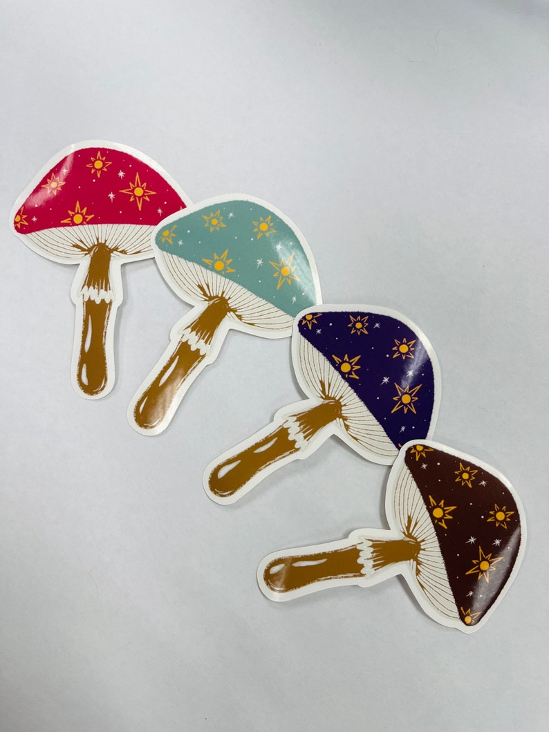 Nova Mushroom Sticker - Etsy