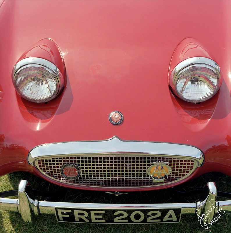 Classic Austin Healey Frog Eye Sprite Car Photograph by Pro ...
