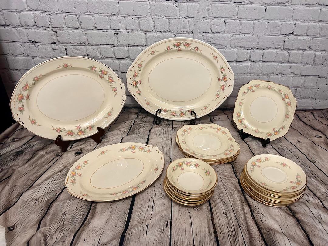 Homer Laughlin Eggshell Georgia Countess China Pattern Vintage - Etsy