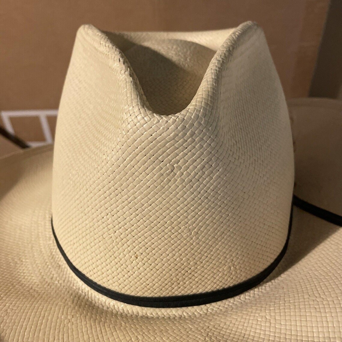 Vintage Stockman Resistol Ringo Straw Cowboy Hat W/feather 7 1/4 - Etsy