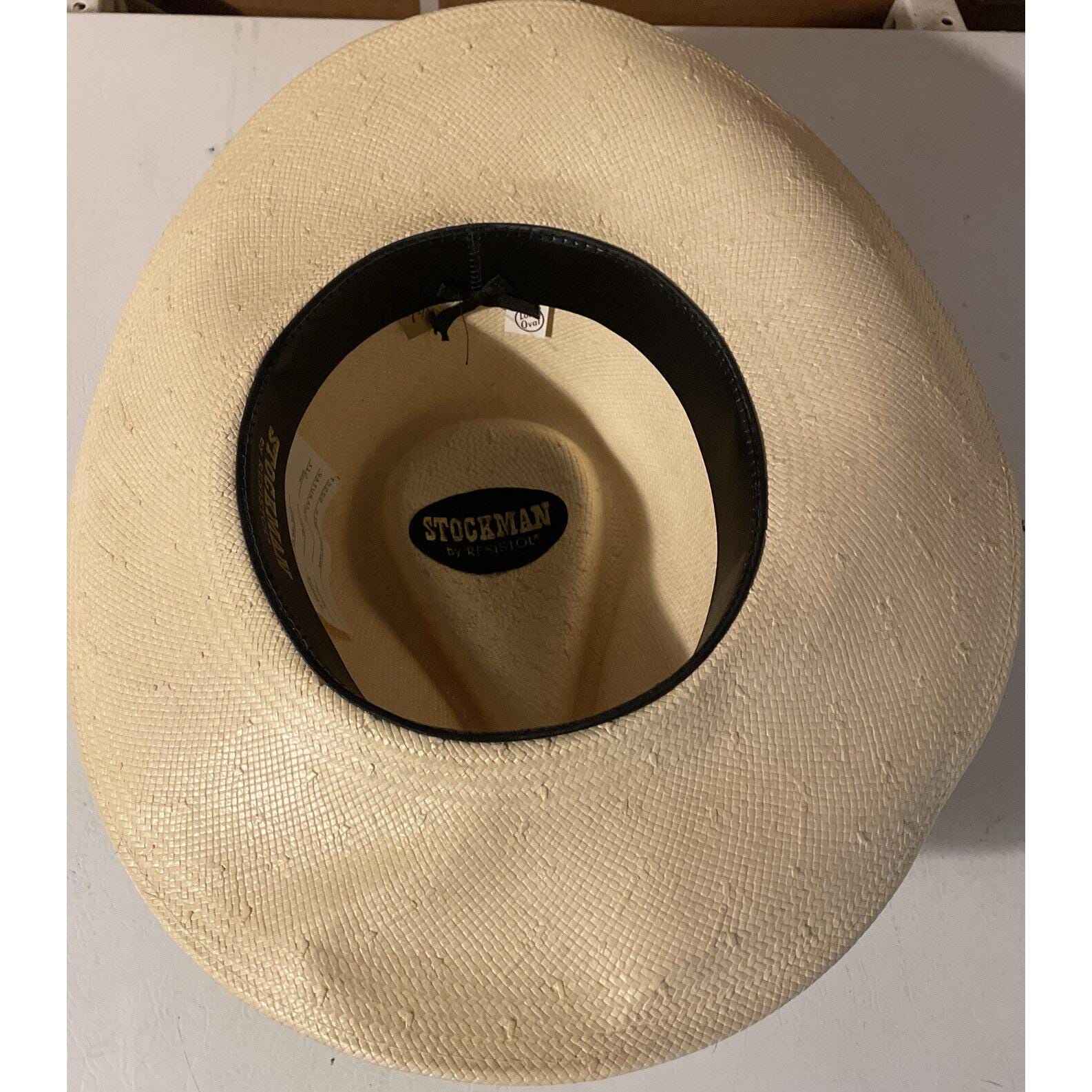 Vintage Stockman Resistol Ringo Straw Cowboy Hat W/feather 7 1/4 - Etsy