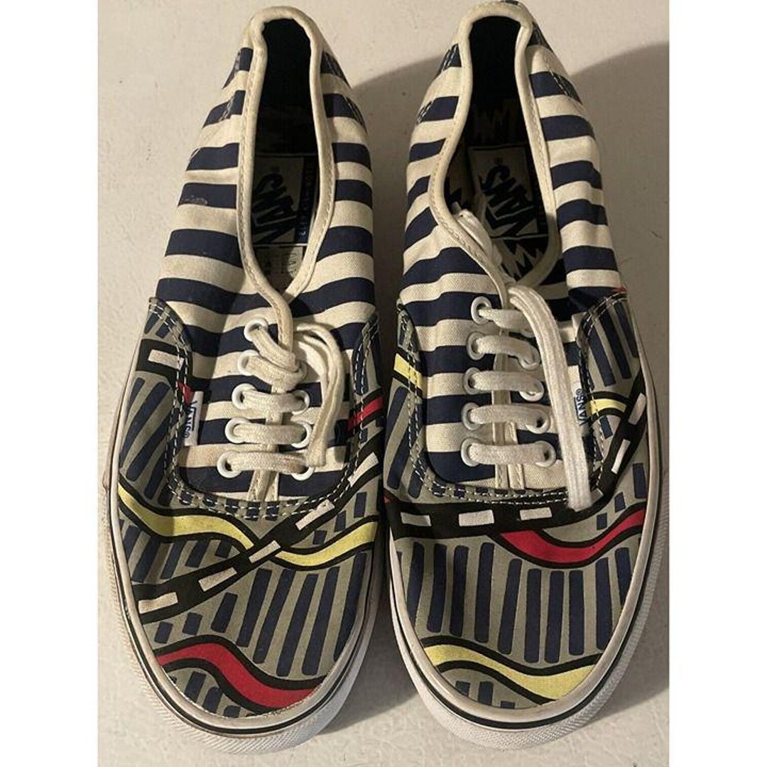 Vans X Eley Kishimoto Collaboration Bumpy Road Shoes Size Mens 8 Womens ...